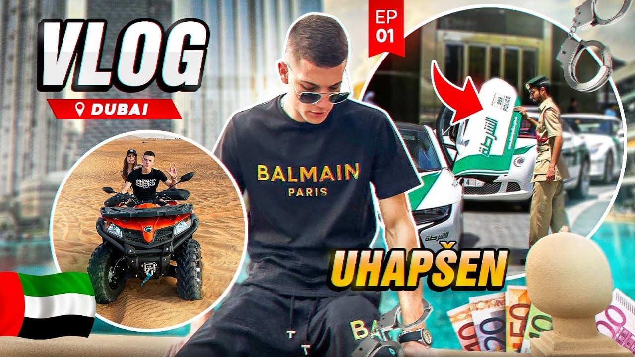 PRVI PUT IDEM U DUBAI ! *uhapsili me* - YouTube