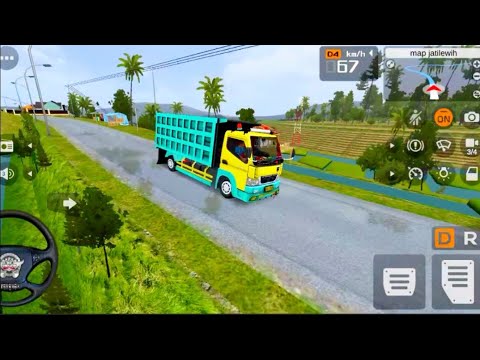 ⭕ BUSSID // canter dump v2 BUDESIGN // MOD MAP JATILEWIH BY ALIYAN GMP ⭕ - YouTube