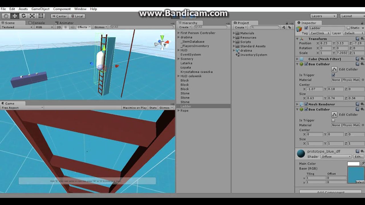 FPP Action/Adventure Game Designing [#3 - Ladder/Rope Climbing] - YouTube