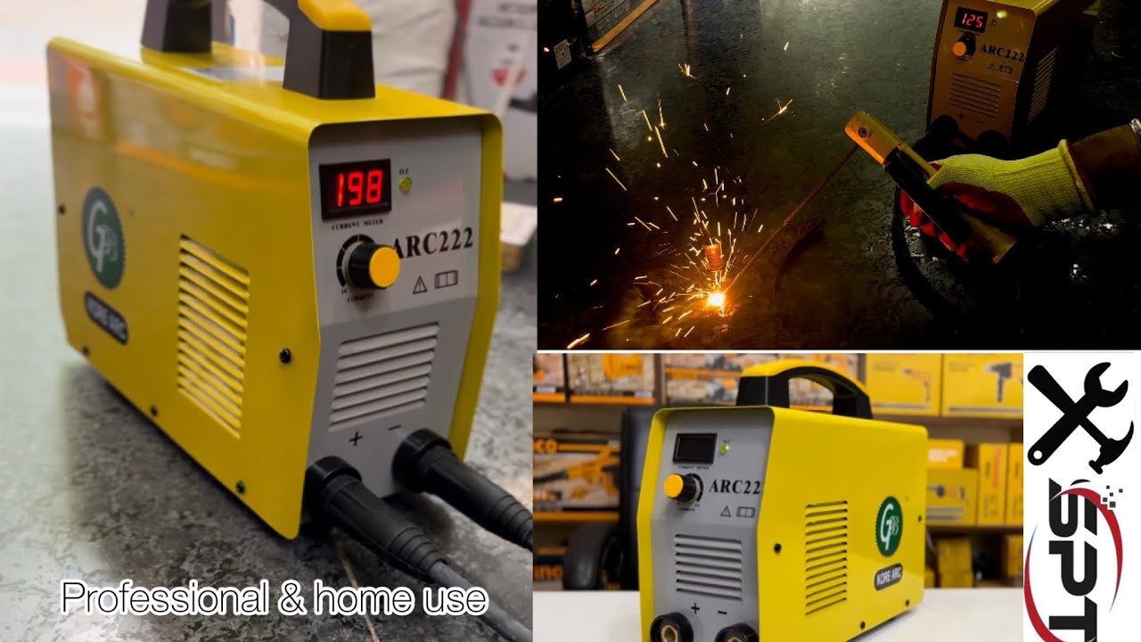Welding Machine GB Arc 222 | Unboxing | Review & Testing | Professional ...