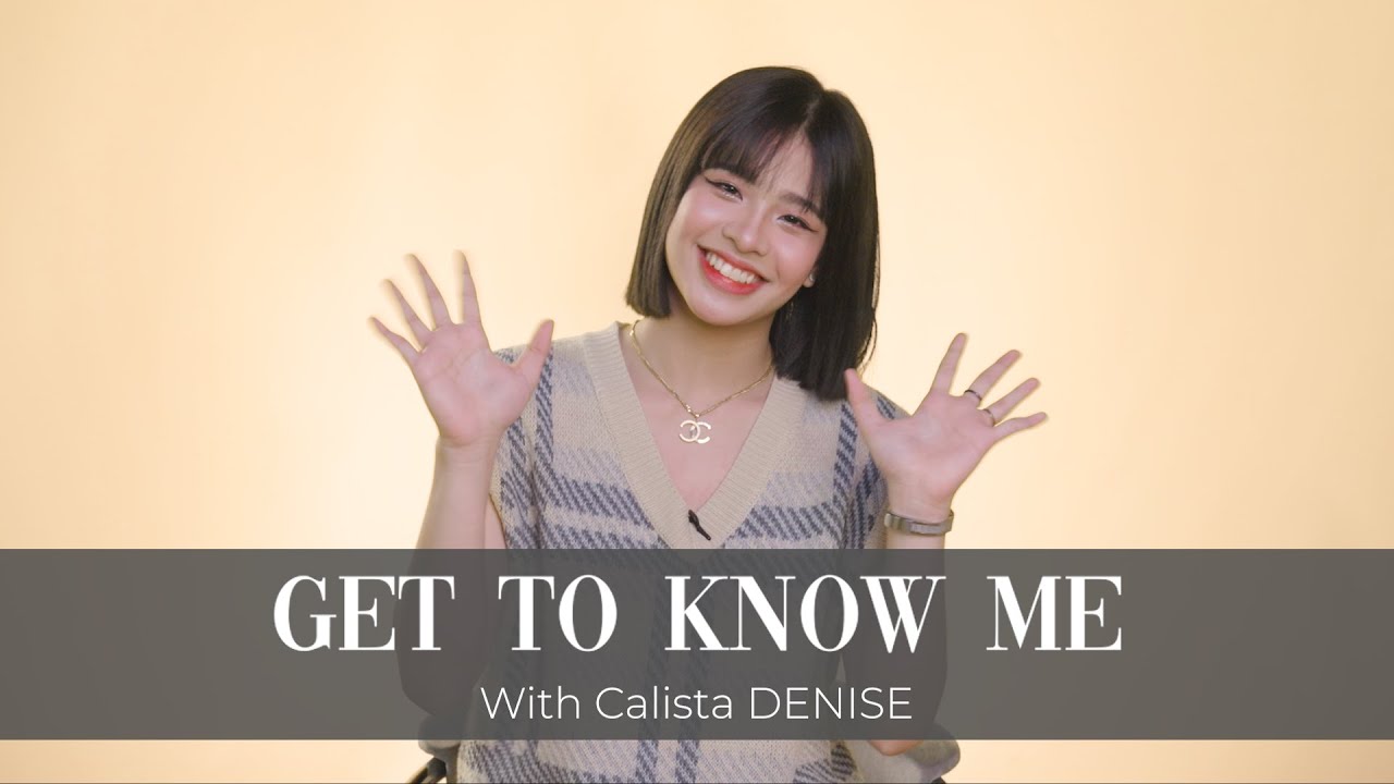 Get To Know Me | Calista Denise - YouTube
