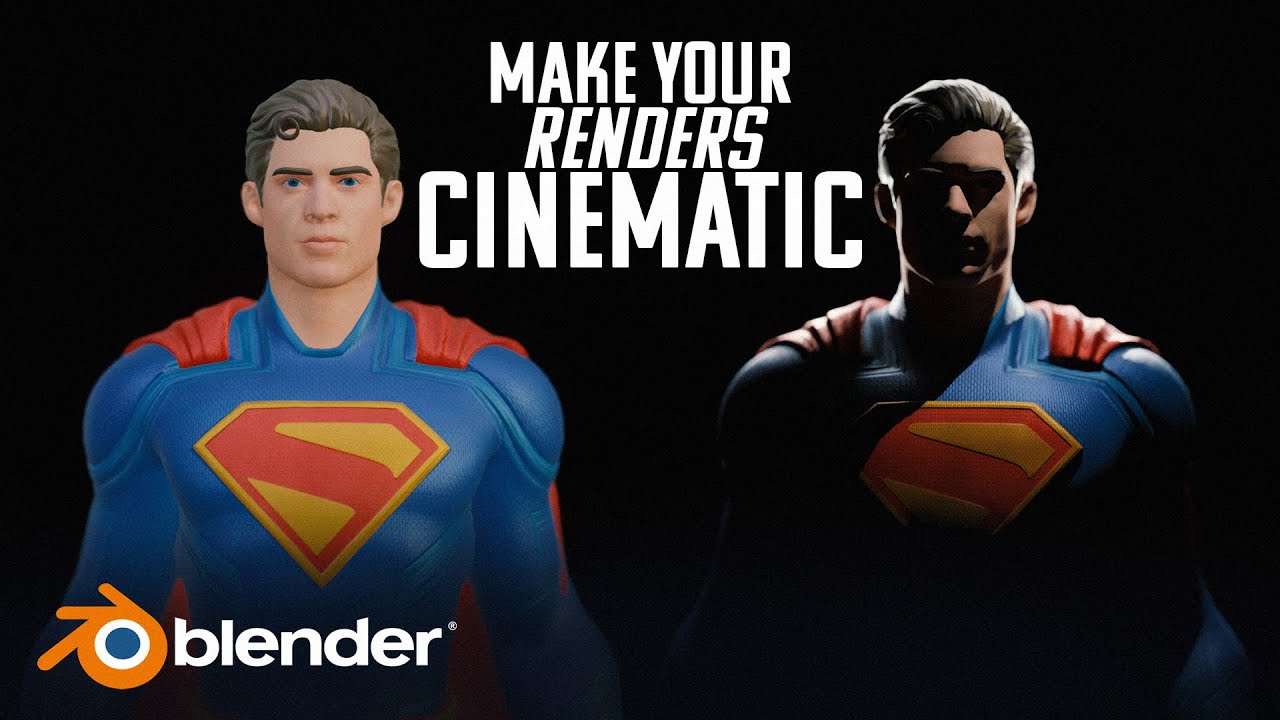 One Trick to Make Cinematic Character Renders - YouTube