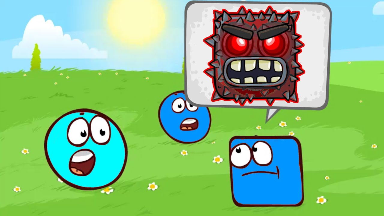Blue Ball Red Ball 4 vs Angry Boss - YouTube