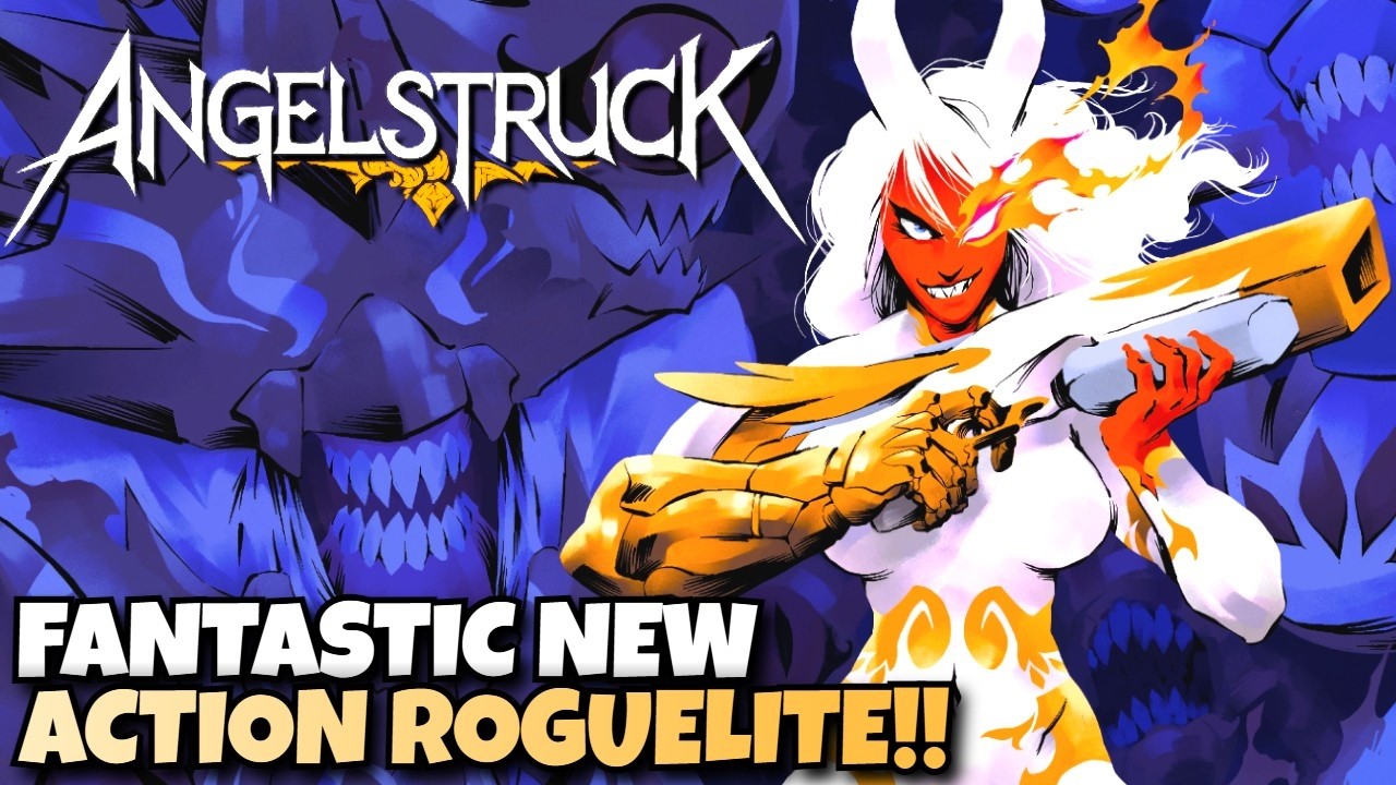 This FANTASTIC New Action Roguelite Shooter Is Brutal! | Angelstruck ...