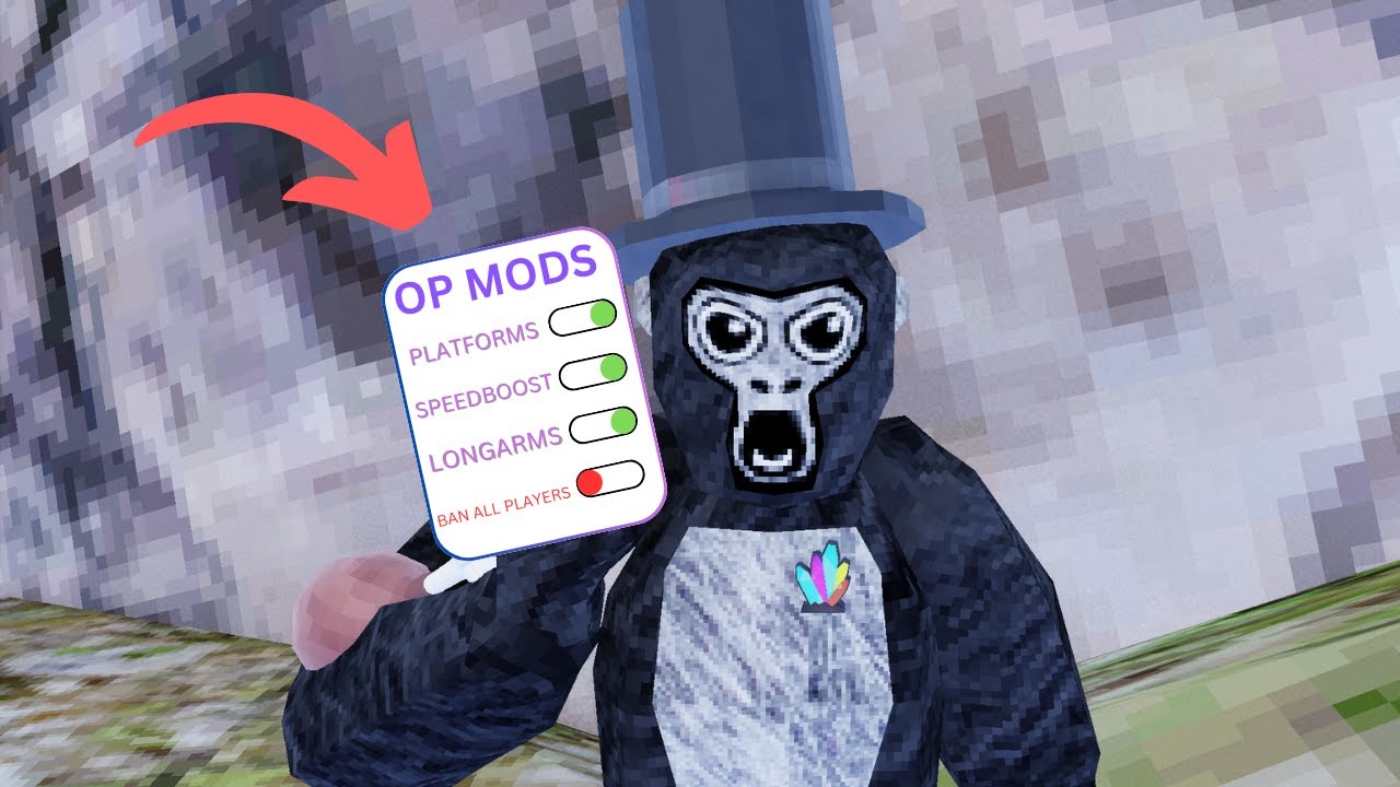 The Best Gorilla Tag MOD? (My First Video) - YouTube