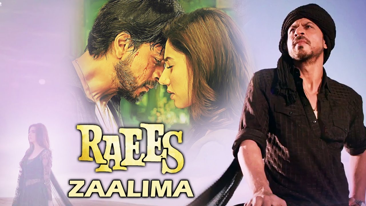 Shahrukh Khan Sings ZAALIMA Song For RAEES | Mahira Khan - YouTube
