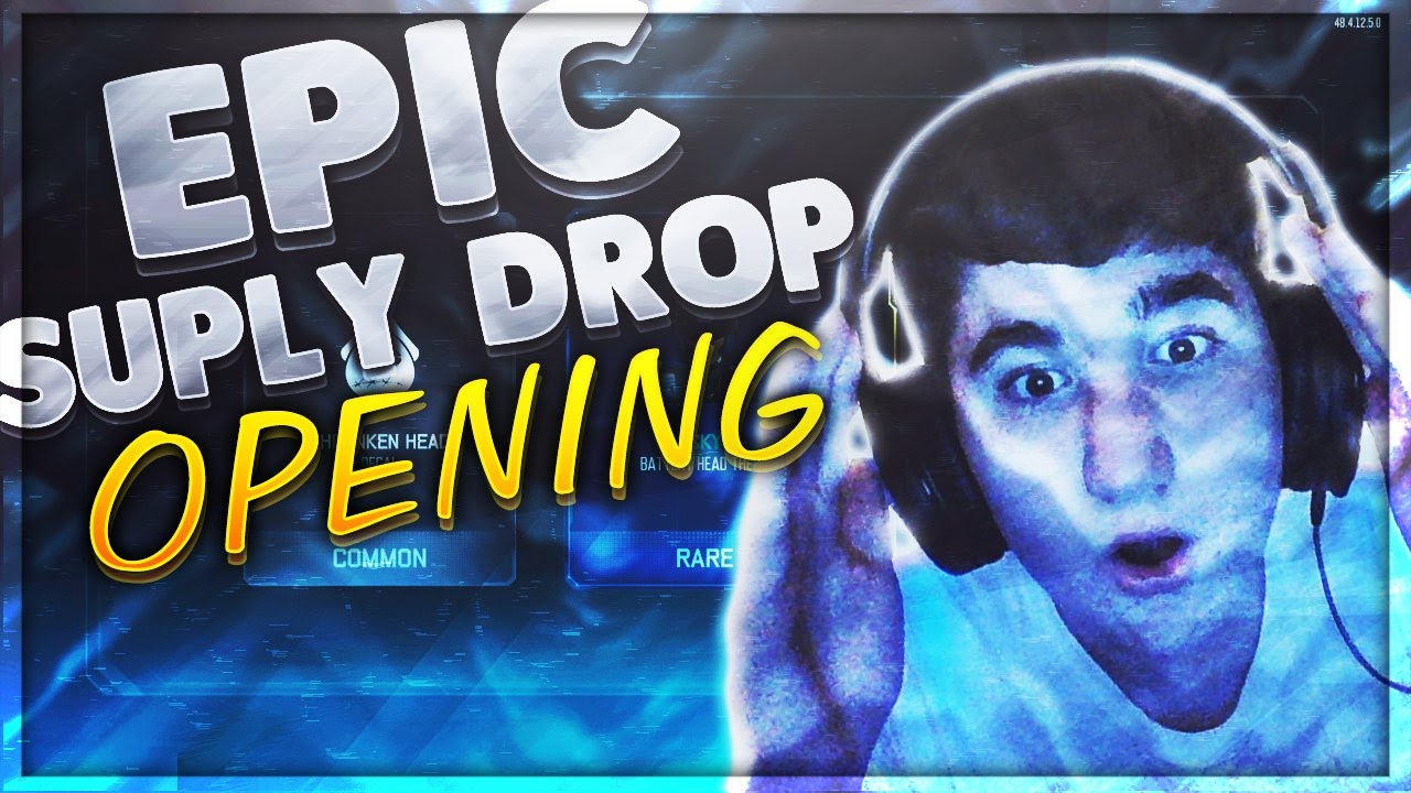 Black Ops 3 "Epic ICE Camo" x100 Common & Rare Supply Drop Opening (COD ...