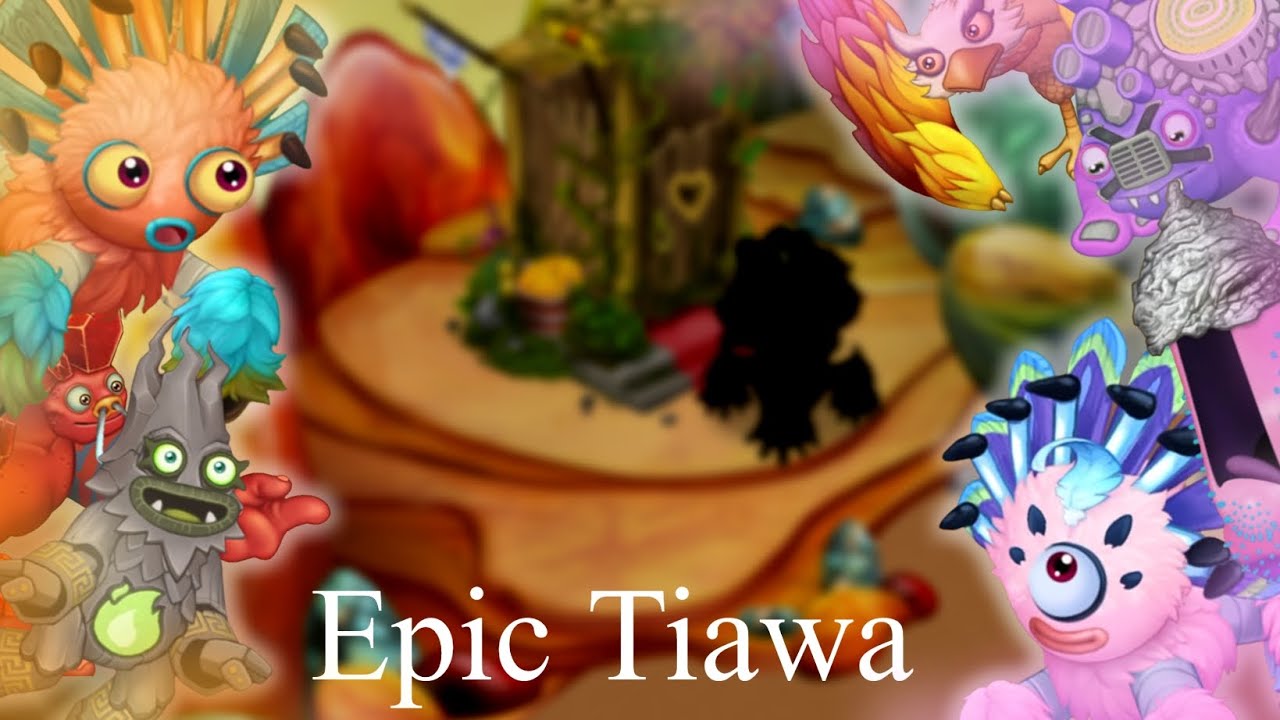 My Singing Monsters: Epic Tiawa (FAN MADE) 🦴🔥⛰️ - YouTube