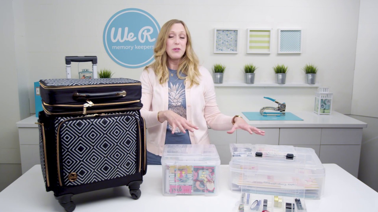 Craft Storage Solutions by We R Memory Keepers - YouTube