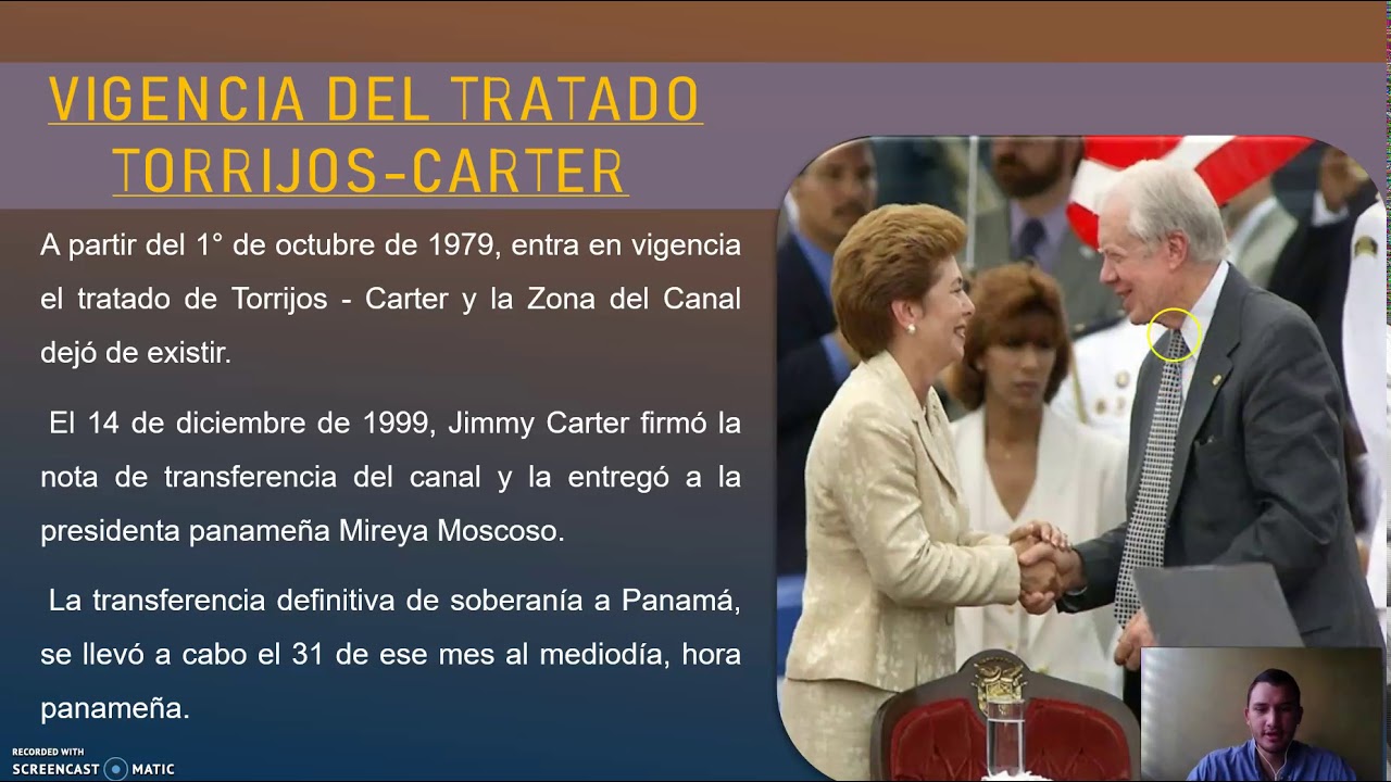TRATADO DE TORRIJOS CARTER - YouTube