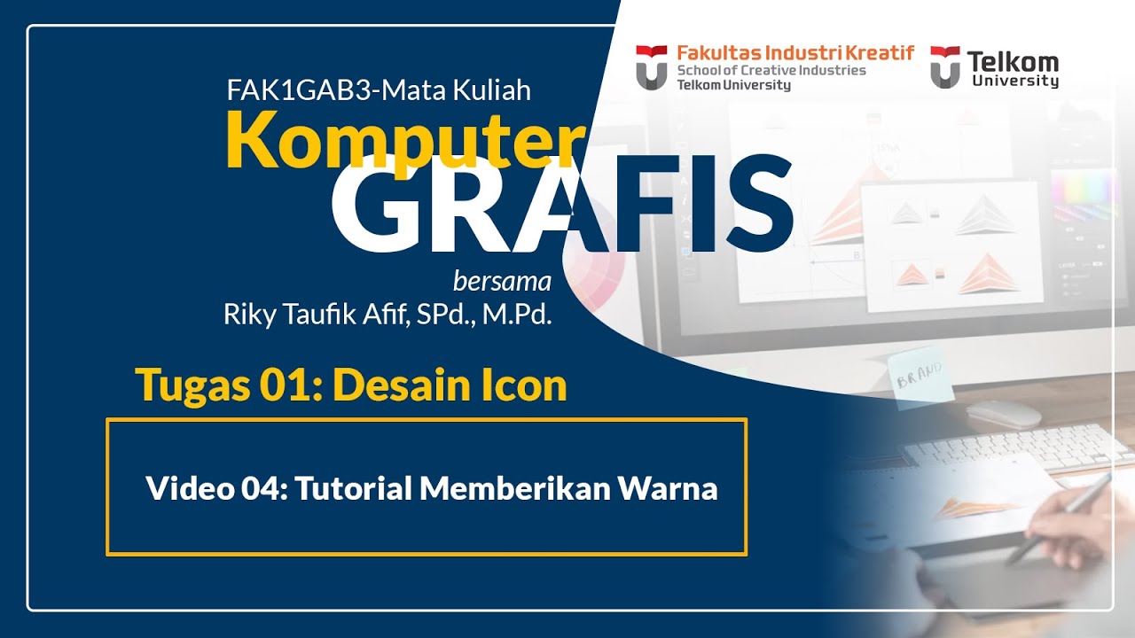 Video Tutorial 04: Video Tutorial Memberikan Warna pada Objek Icon ...