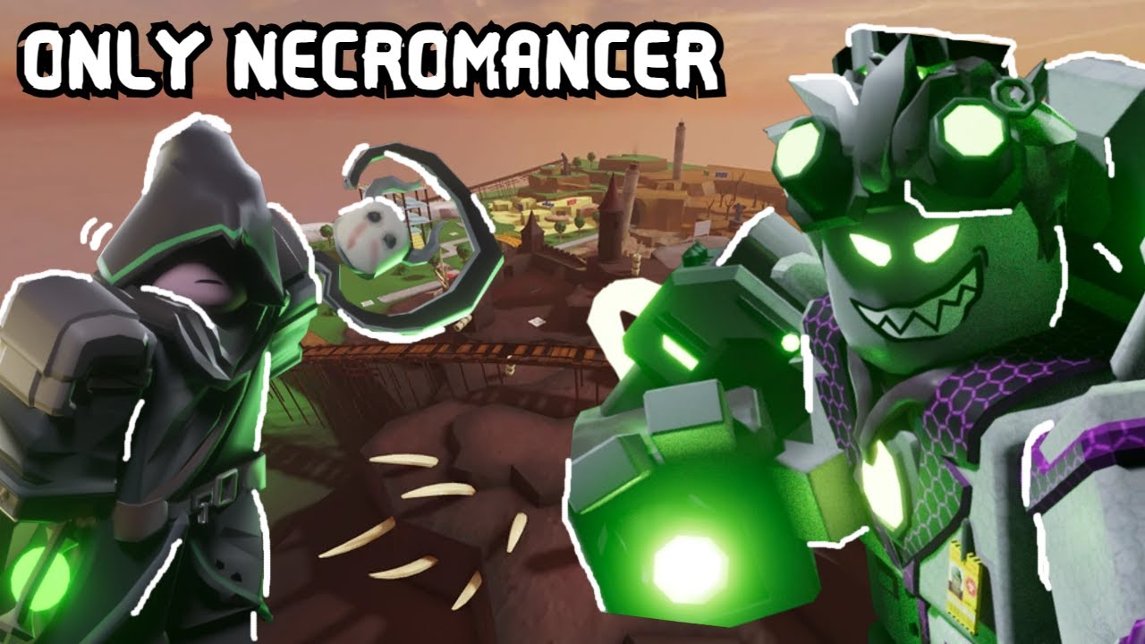 Only necromancer and support?💀💀 / TDS - YouTube