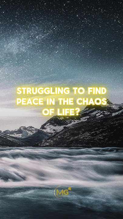 Finding Peace in Chaos: Bible Verses for Inner Peace | Philippians 4:6 ...