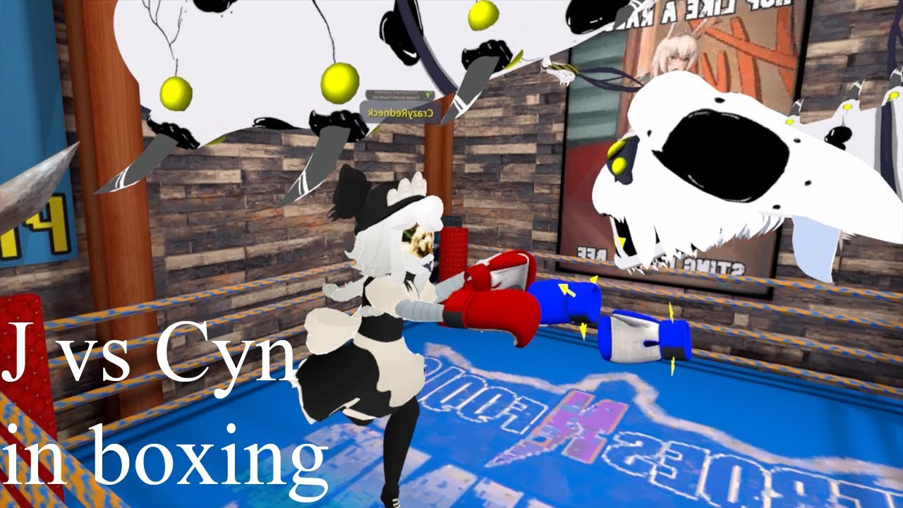 J vs Cyn in boxing - Murder Drones Vr - YouTube
