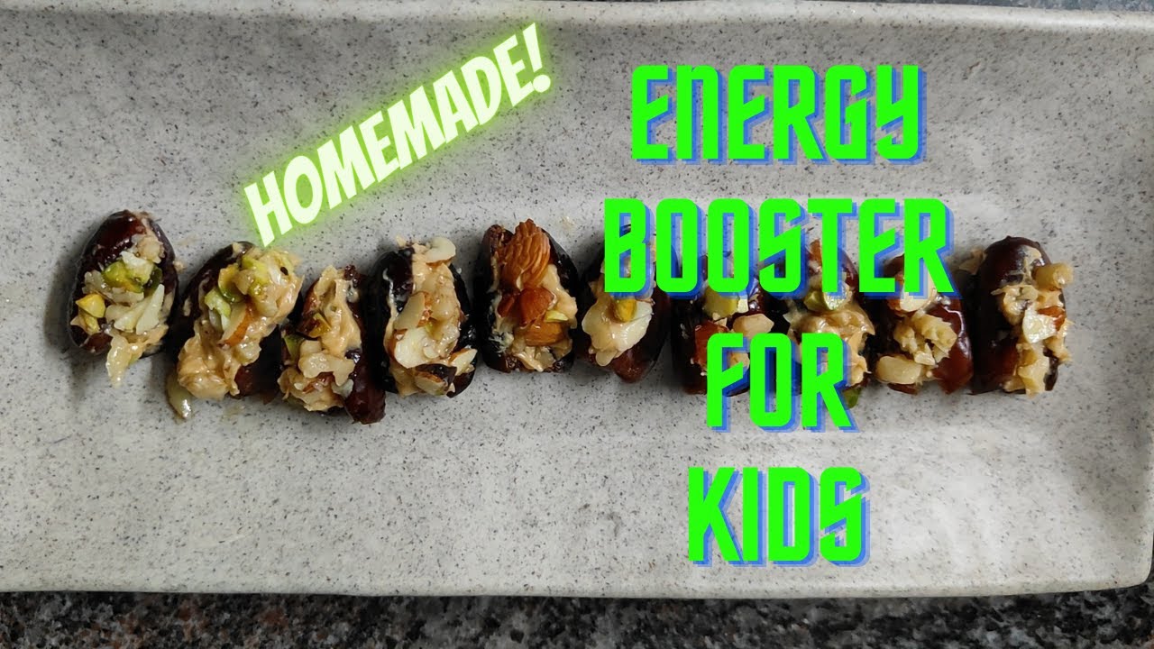 Homemade energy booster for kids | Easy to prepare | No Sugar - YouTube