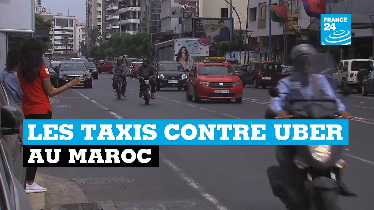 Les taxis contre Uber au Maroc - YouTube