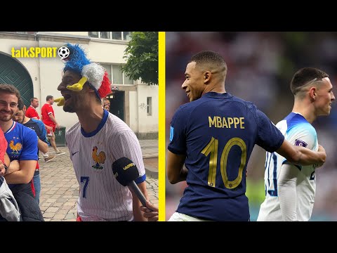 French Fan BURSTS INTO LAUGHTER After Mbappe Vs Foden Debate 😂😂