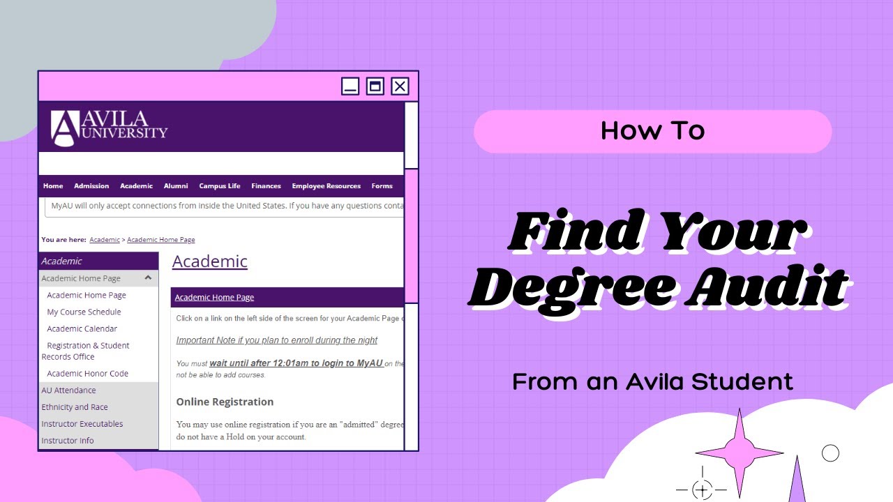 How to Find Your Degree Audit - YouTube