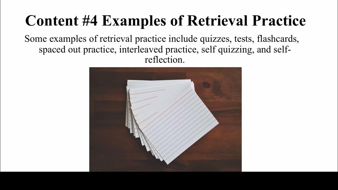 The importance of Retrieval Practice and how to implement retrieval practice in your classes ...