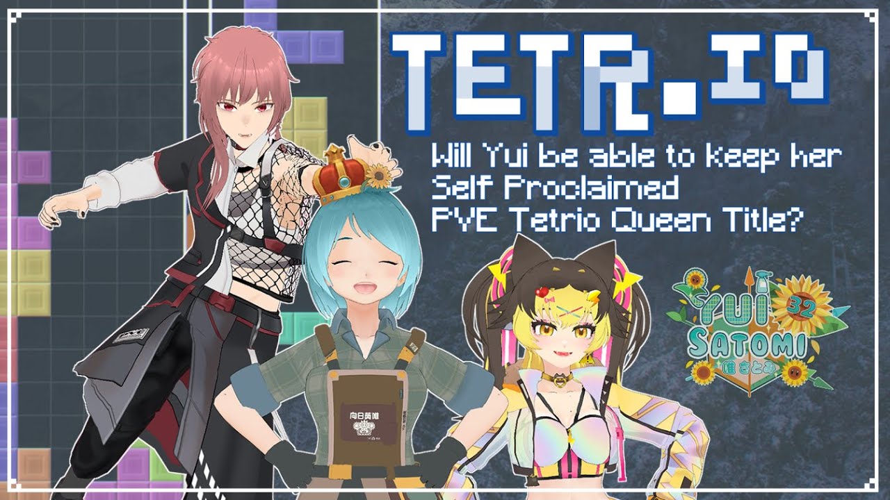 【TETR.IO】Will Yui be able to keep her Title of Tetrio Queen in PVE ...