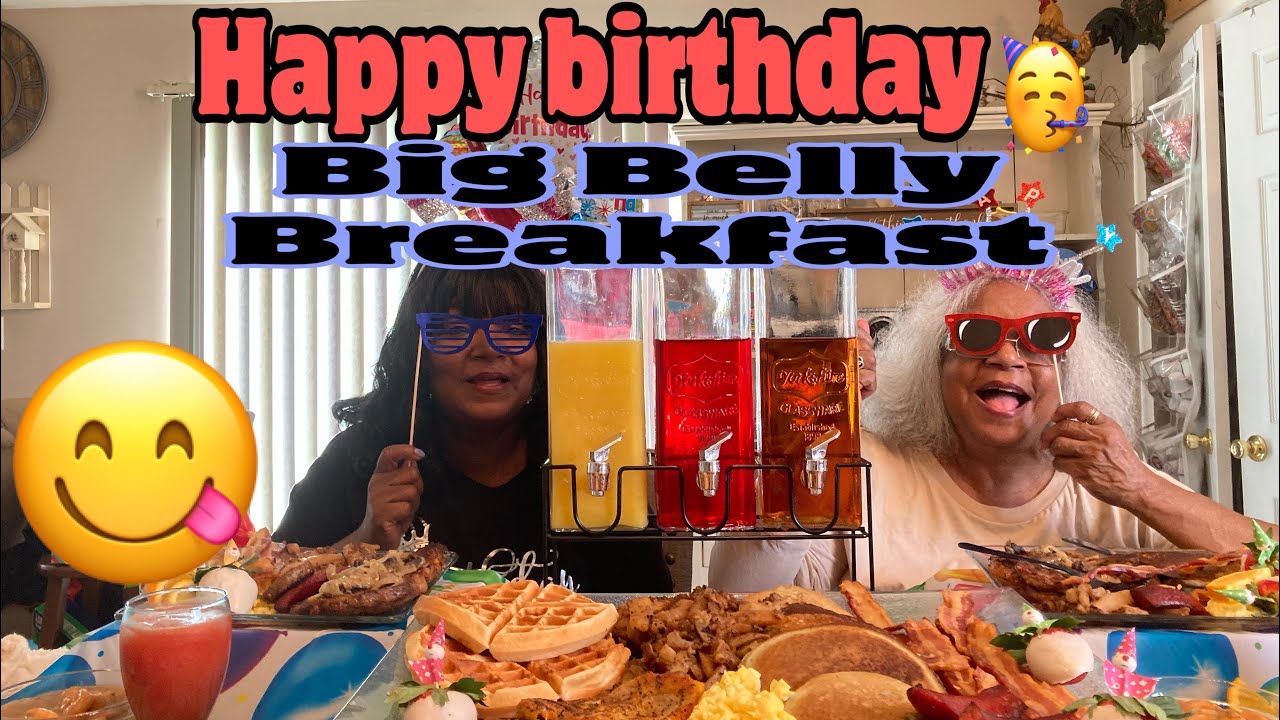 Big Belly Breakfast Challenge @ BigBelly Bob /Birthday Bash - YouTube