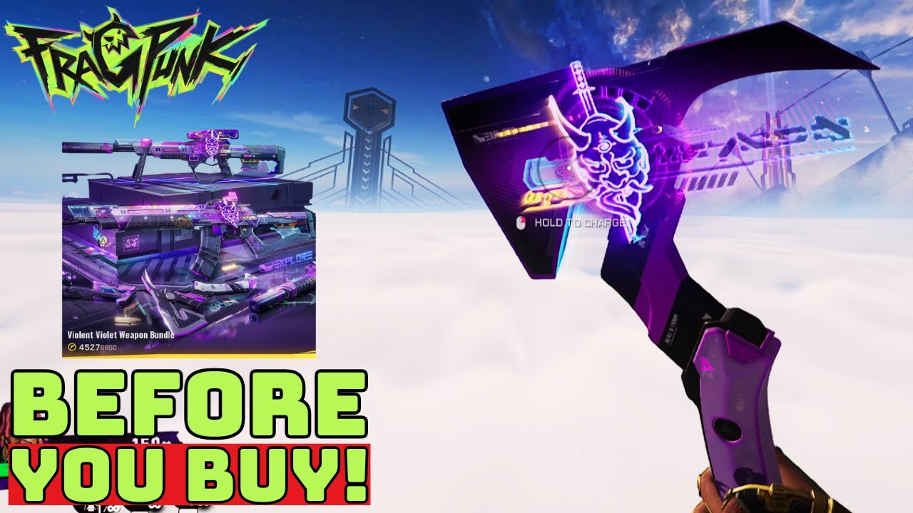 Violent Violet Skin Showcase - FragPunk - YouTube