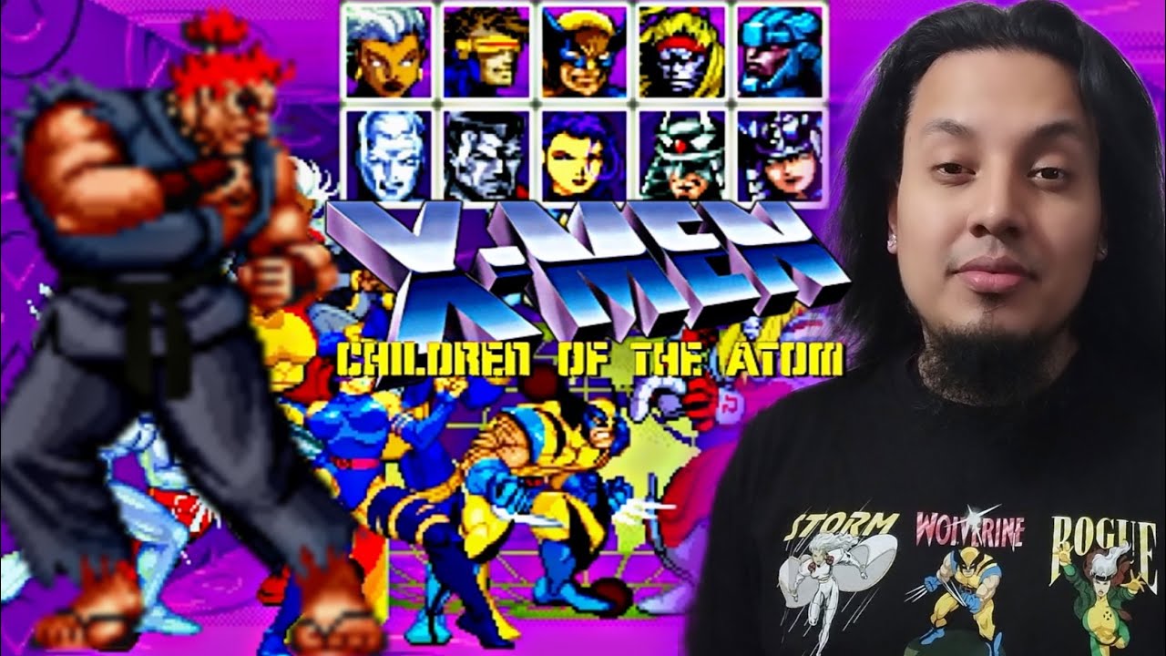 X-Men: Children Of The Atom - Akuma Arcade Mode - YouTube