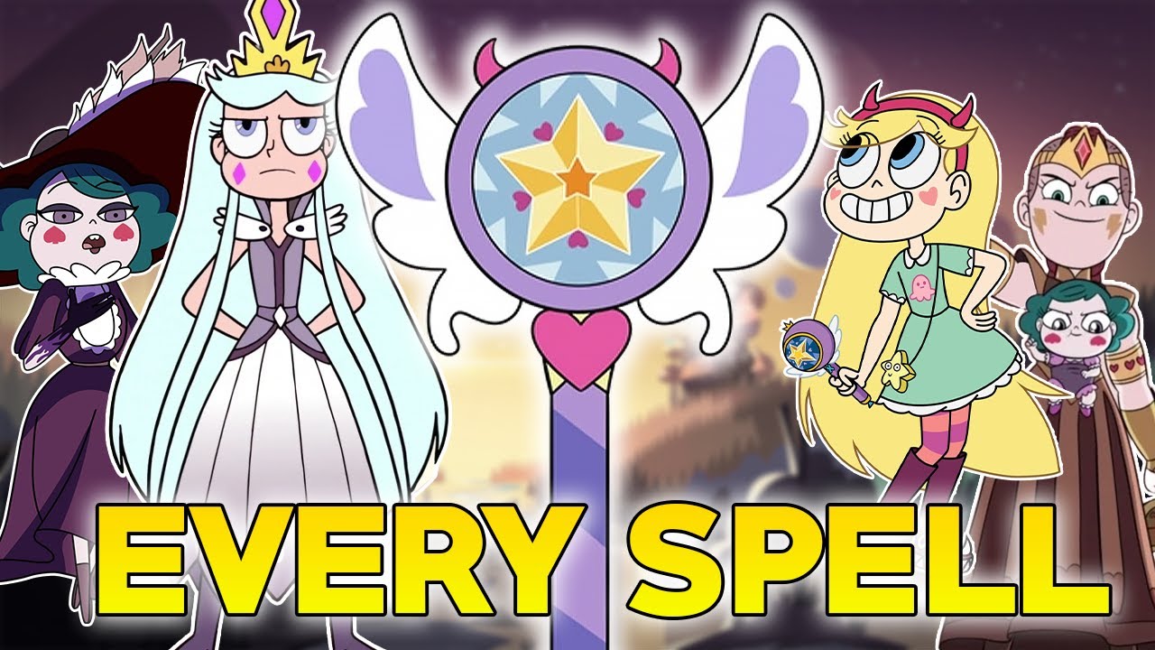 All Spells Used In Star Vs the Forces of Evil! - YouTube