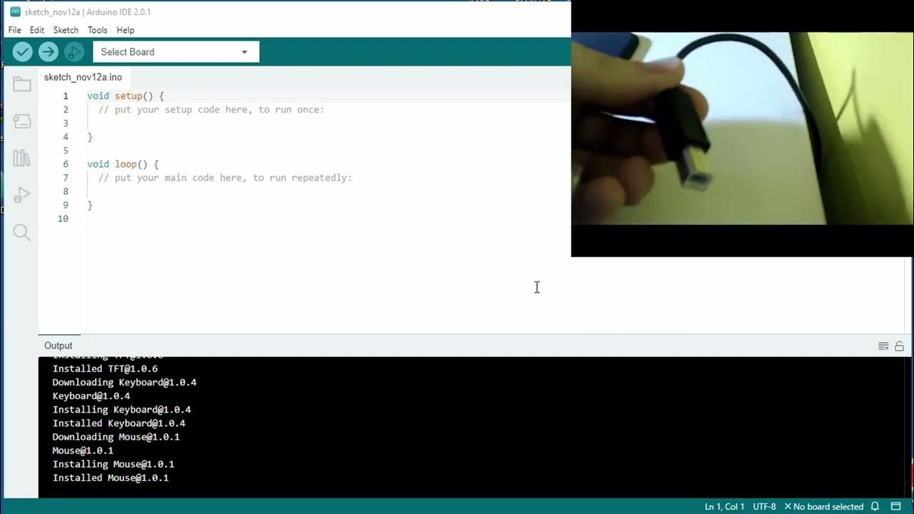 Como enviar um programa para o Arduino Uno - YouTube