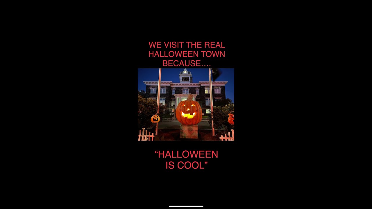 WE VISIT THE REAL HALLOWEENTOWN IN ST. HELENS, OR! - YouTube
