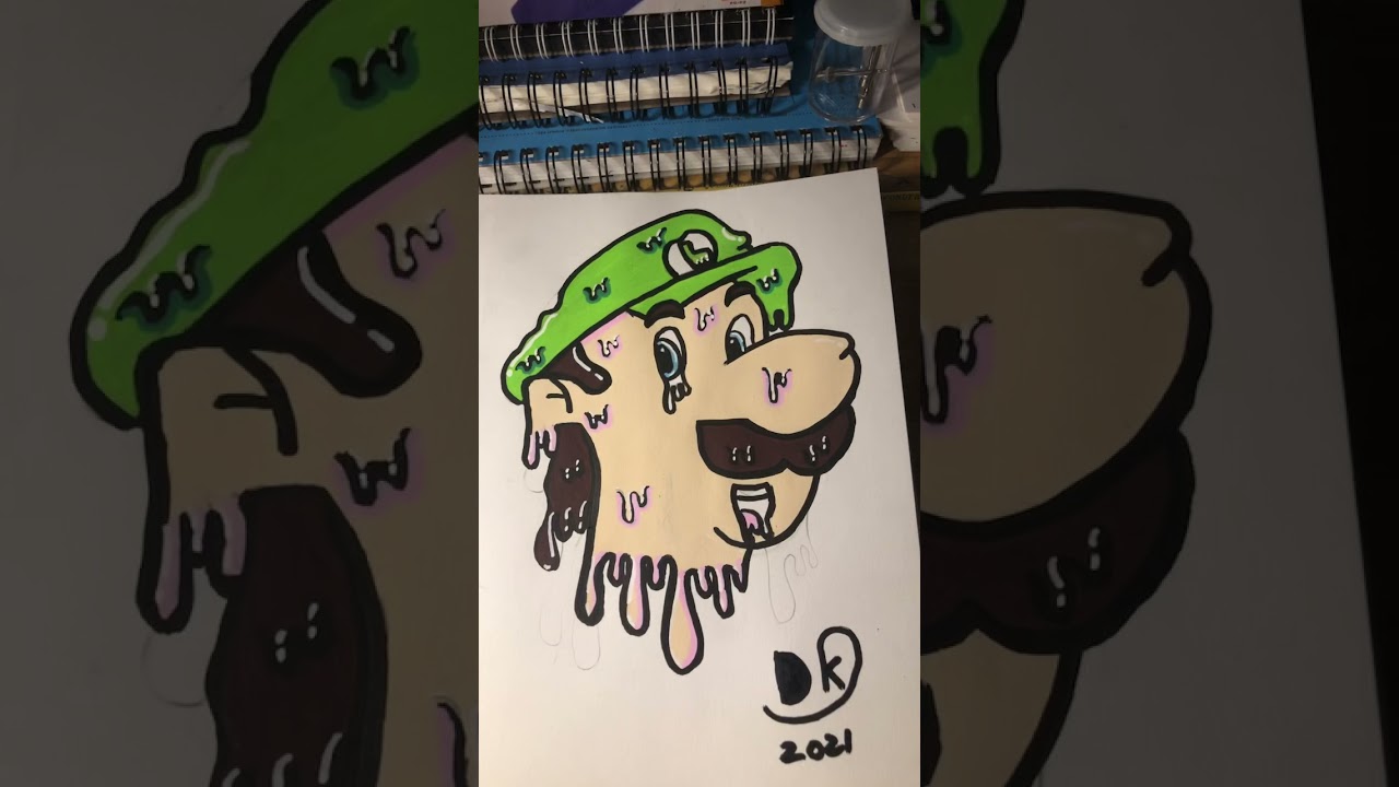 Luigi drip effect - YouTube