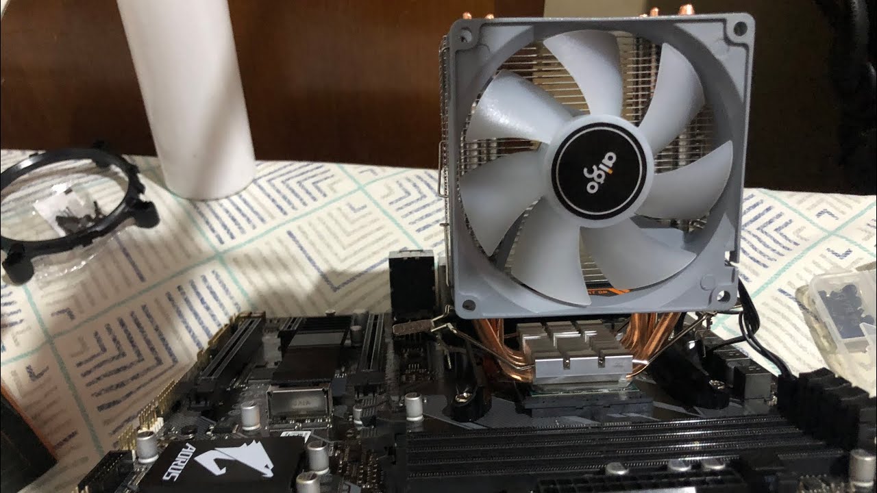 Unboxing e instalação air cooler Aigo ICE400SE do AliExpress - YouTube