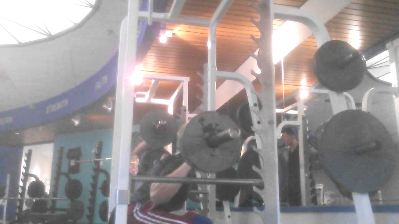 Back Squat drop set workout (7/20/2015) - YouTube