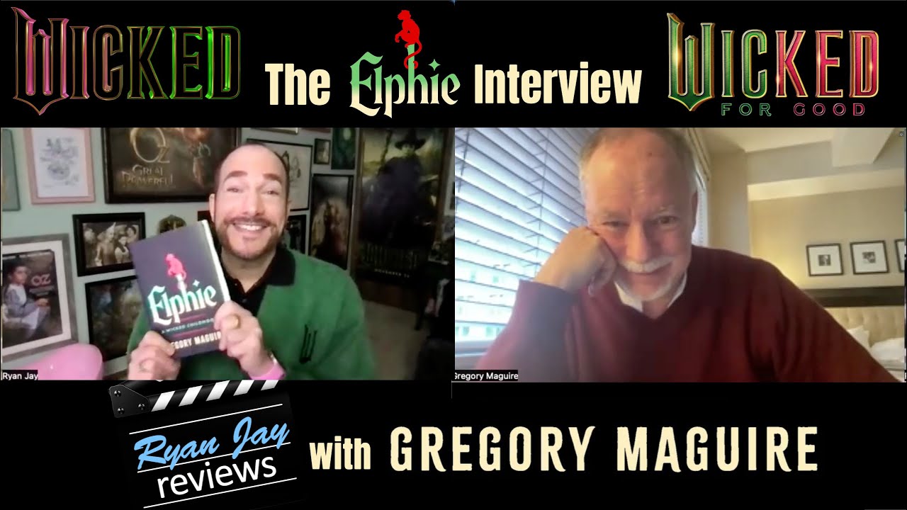 WICKED Author Gregory Maguire REVEALS "Elphie" Inspo to Oz Historian Ryan Jay - YouTube