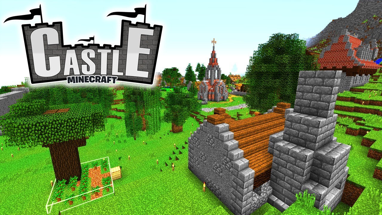 Holzfällerhütte & MEGAMINE! - Minecraft CASTLE #17 - Ancient Warfare 2 ...