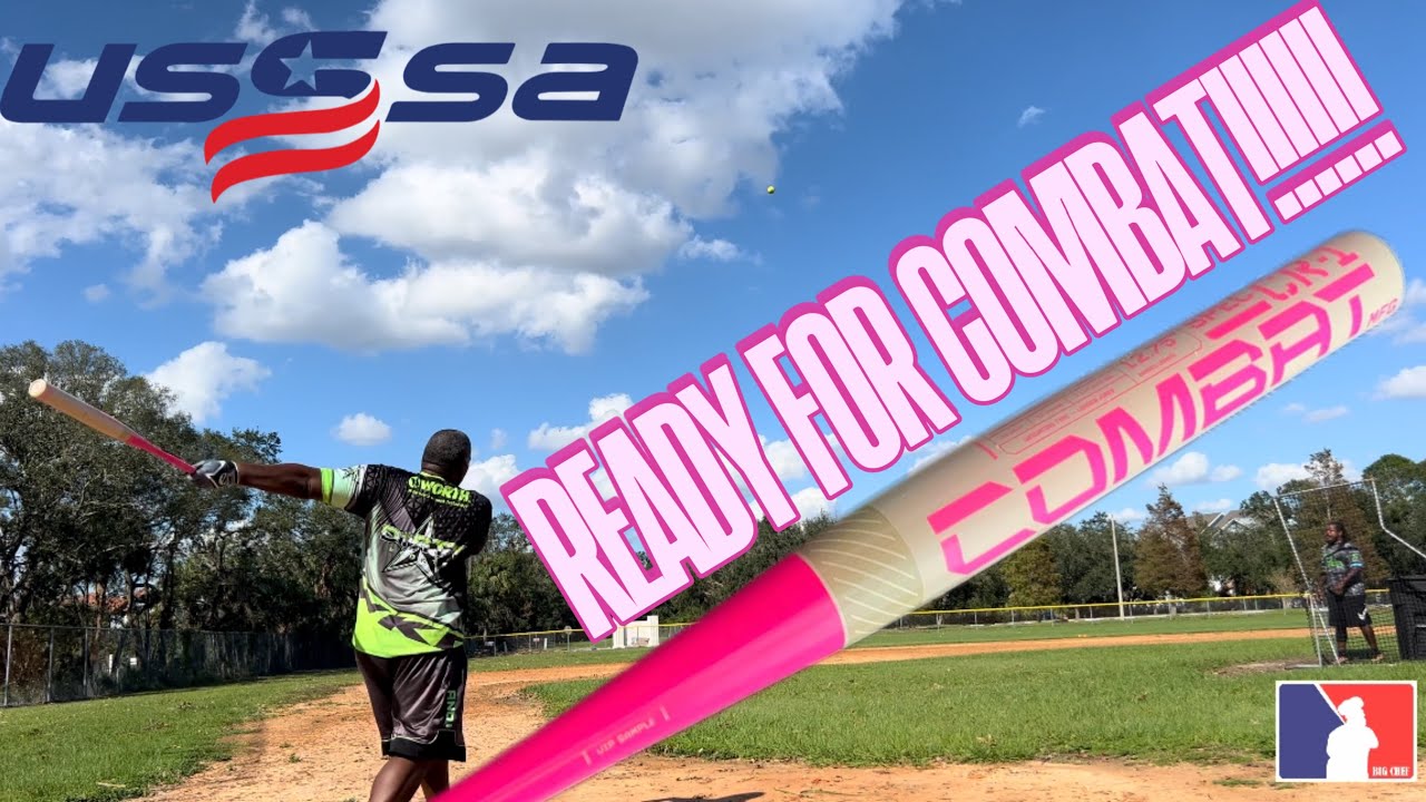 COMBAT BRADLEY JONES CR-1 USSSA SOFTBALL BAT - YouTube