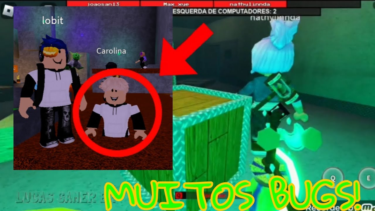 MUITOS BUGS NO FLEE THE FACILITY (Roblox) - YouTube