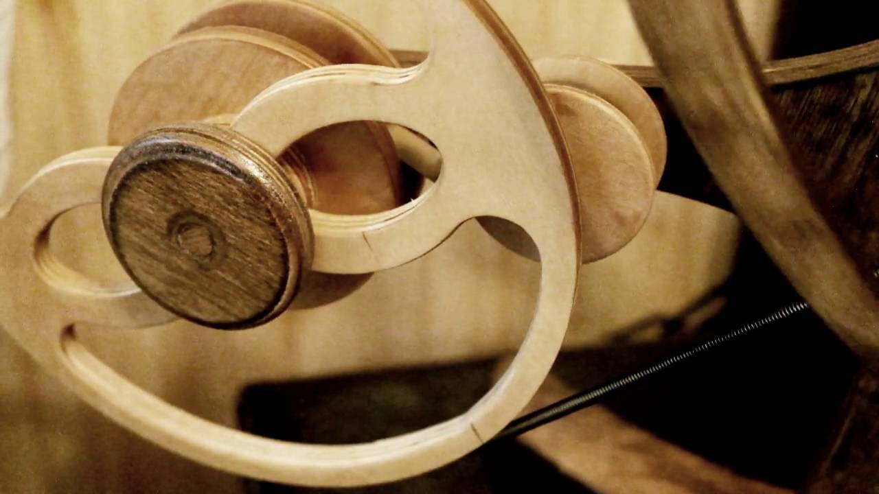 Wooden Kinetic Sculpture - Vortex - YouTube