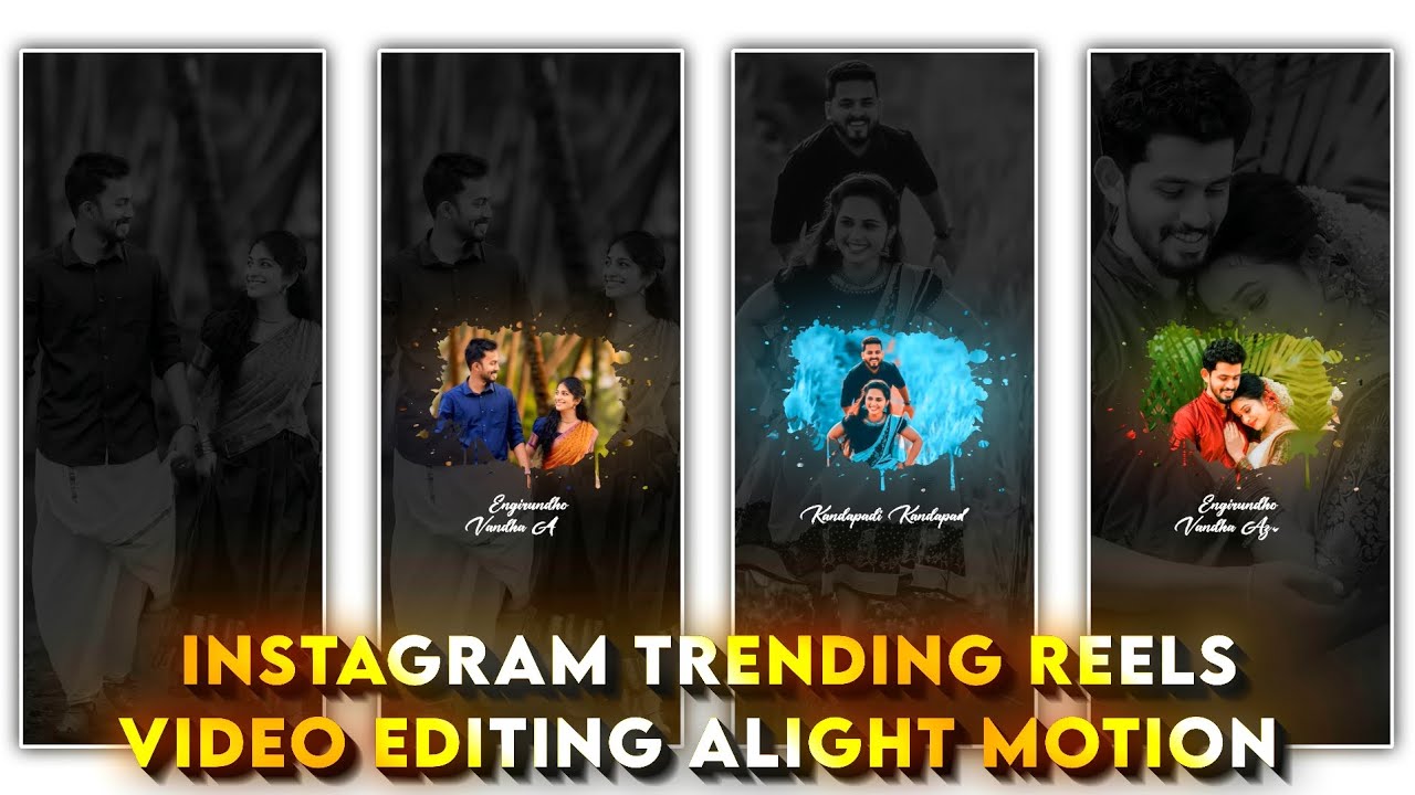 INSTAGRAM NEW TRENDING REELS VIDEO EDITING ALIGHT MOTION #instagram ...