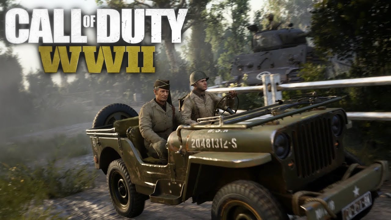 ជិះឡាន Jeep Offroad | Call of Duty WW2 - Part 2 - YouTube