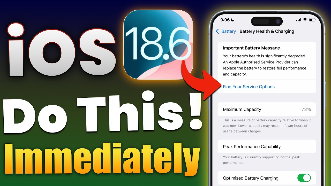 iOS 18.6 - Things to Do Immediately After You Update! Must DO Things in ...