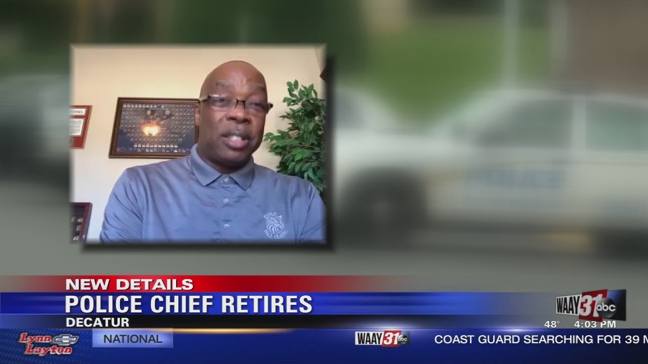 Decatur Police Chief Nate Allen retires from department - YouTube