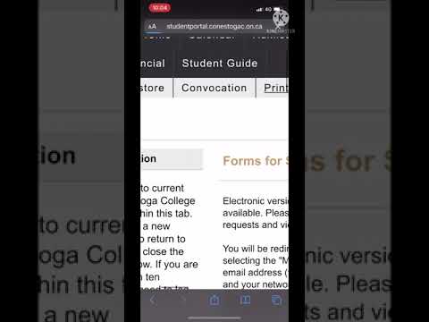 #enrollmentletter how to get enrollment letter | conestoga college ...