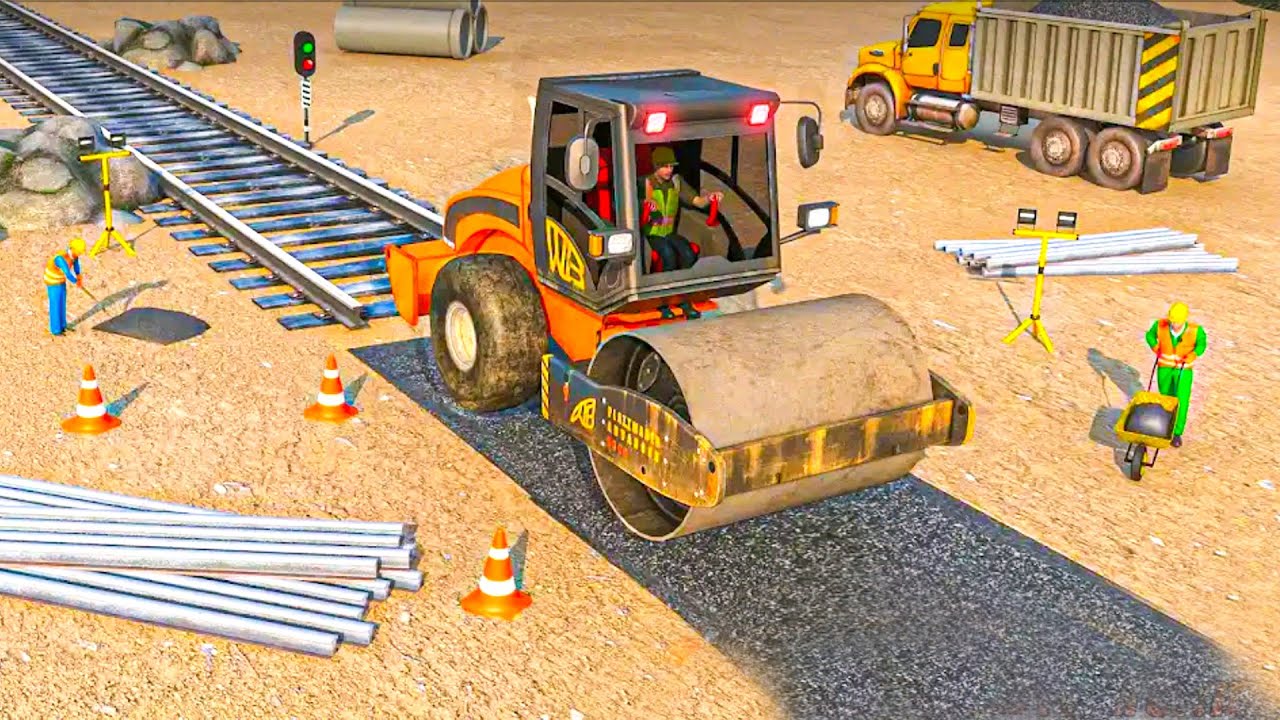 Road Construction City Building Games 2021 – Break Cargo Transport ...