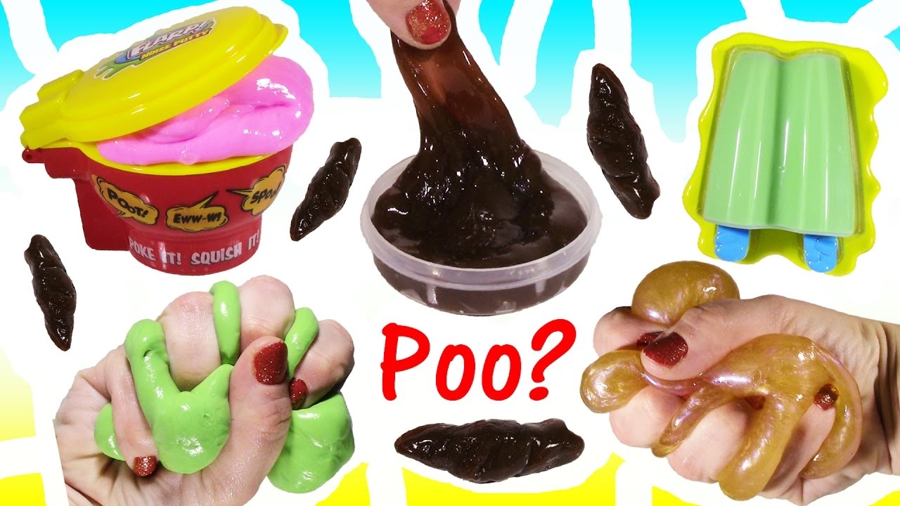 Cutting OPEN Arctic SNOW SQUISHY! POOP! SCENTED POPSICLE GAK! Toilet ...