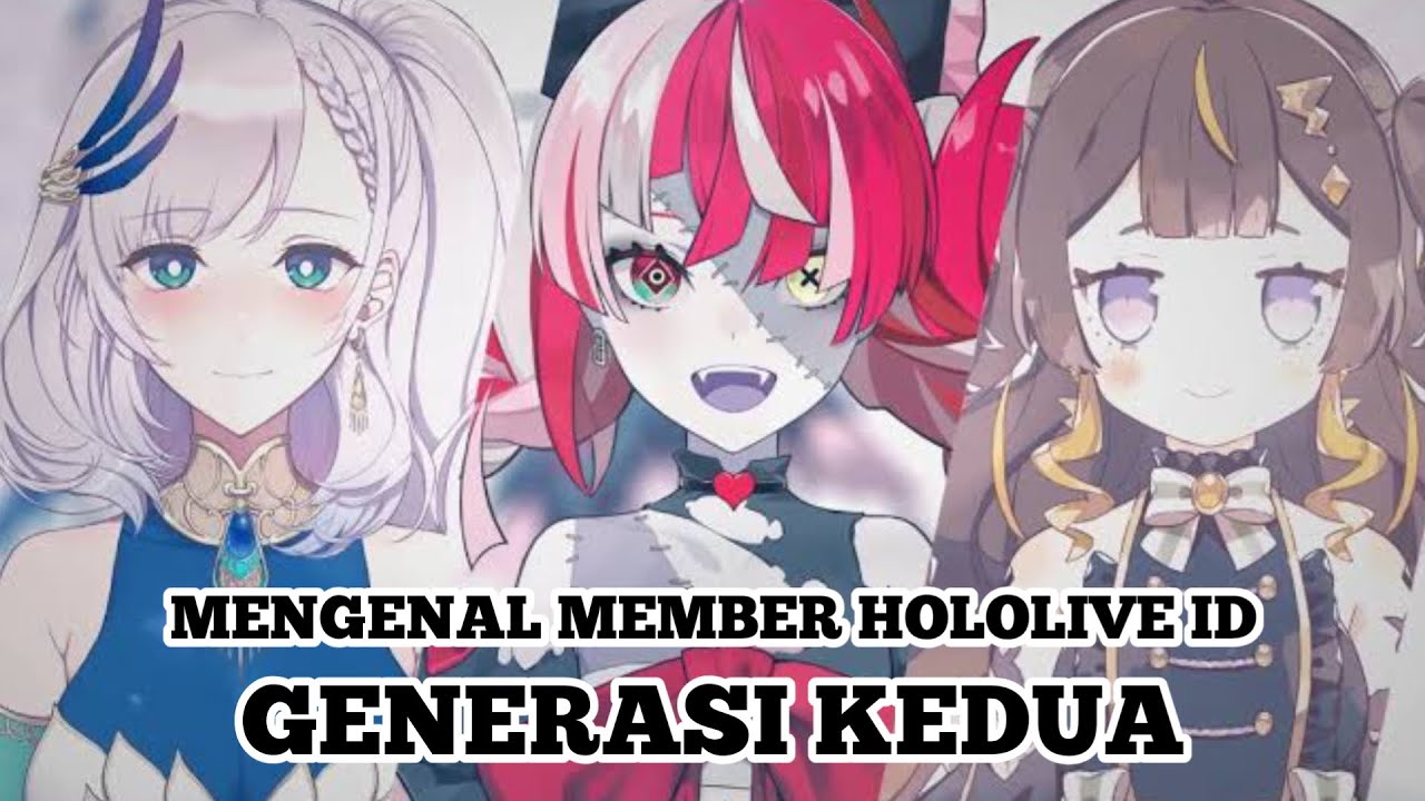 Mengenal Member Hololive Indonesia Generasi 2 - YouTube