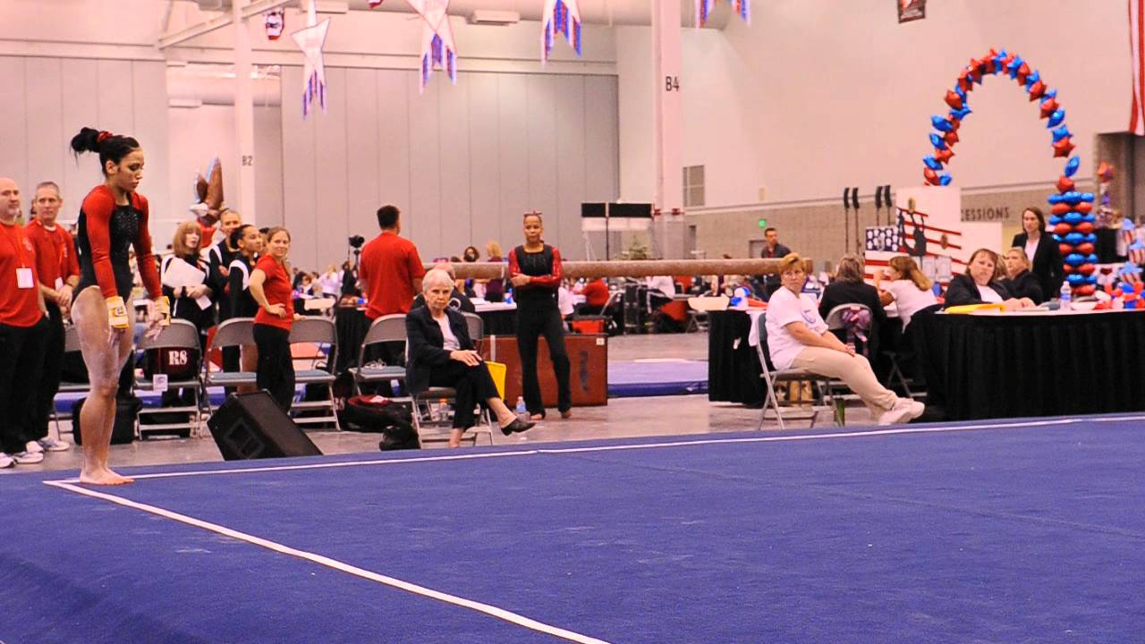 ANGELA CIPRA 2012 JO NATIONALS FLOOR CHAMPION 9.700 - YouTube
