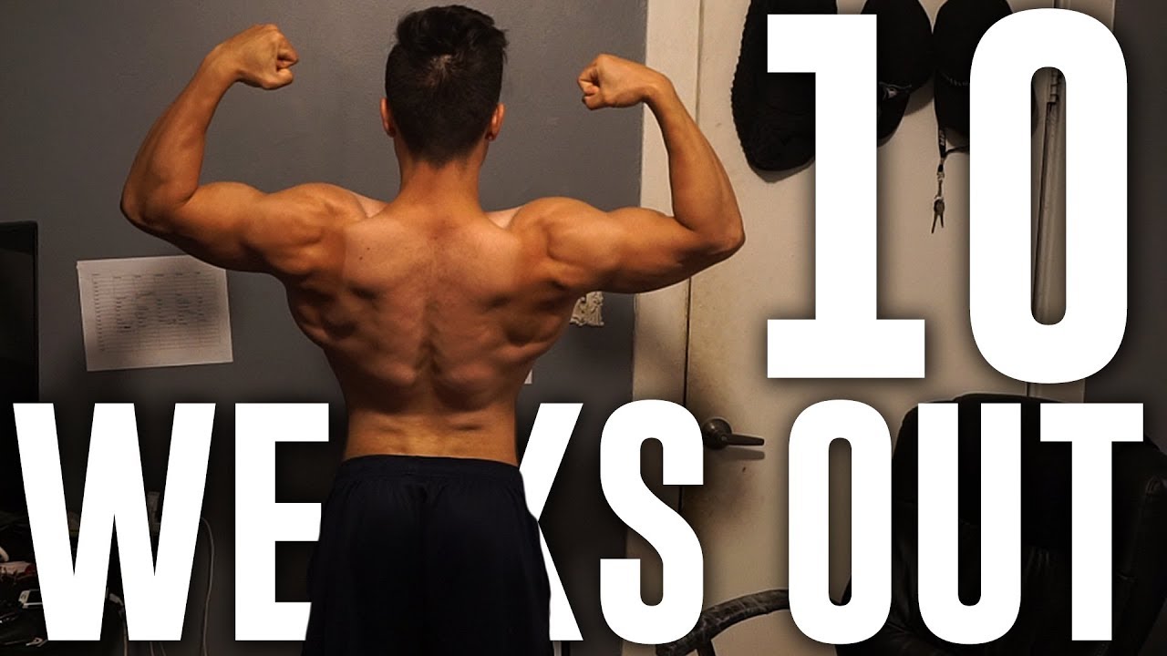 10 WEEKS OUT - PHYSIQUE UPDATE - FLEXING & POSING - 19 YEARS OLD - YouTube