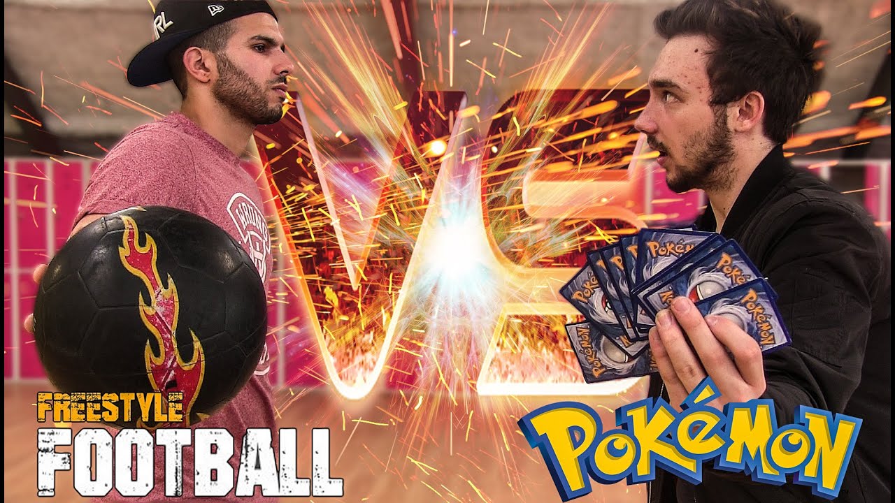 FOOTBALL VS POKEMON CHALLENGE ! DavidLafargePokemon en PLS ! - YouTube