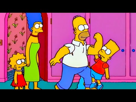 Homer Starts Working Out - YouTube